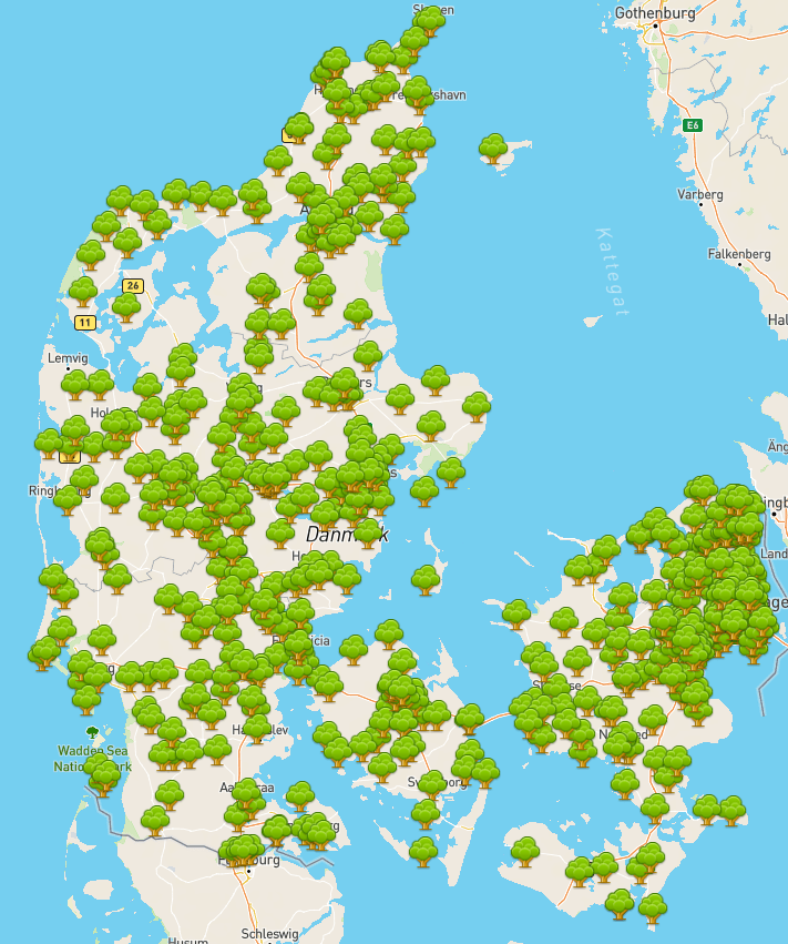 Alle 550 Hundeskove i Danmark - find nærmeste hundeskov tæt på dig her